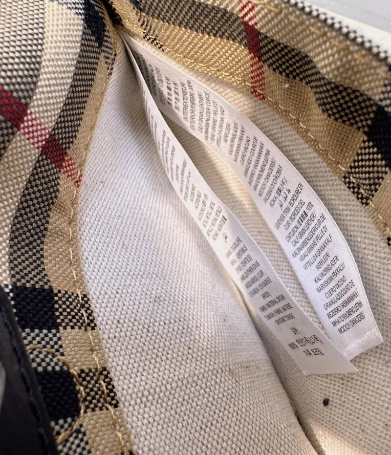 Indistinguishable Burberry Shopping Bags
