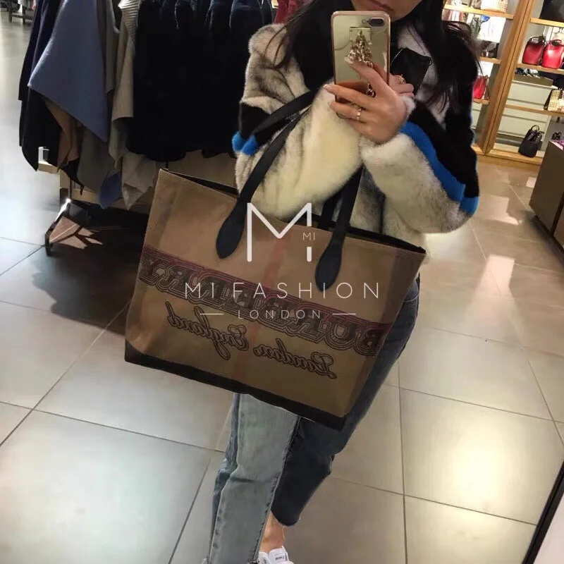 Top match Burberry Shopping Bags