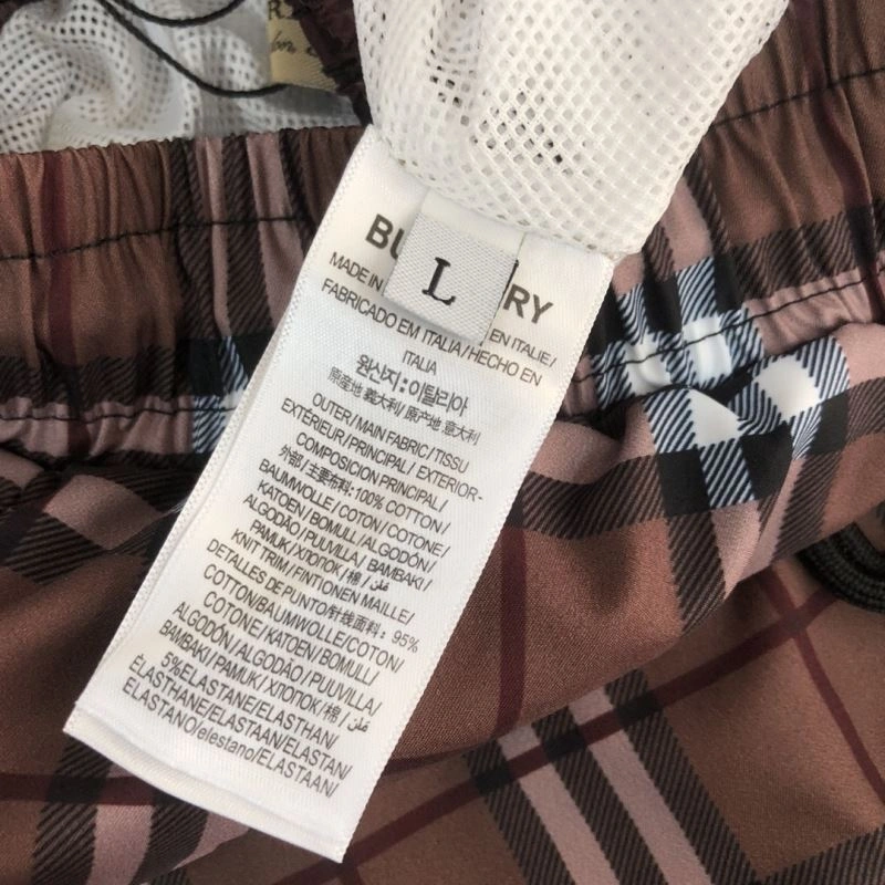 Factory-made Burberry Short Pants
