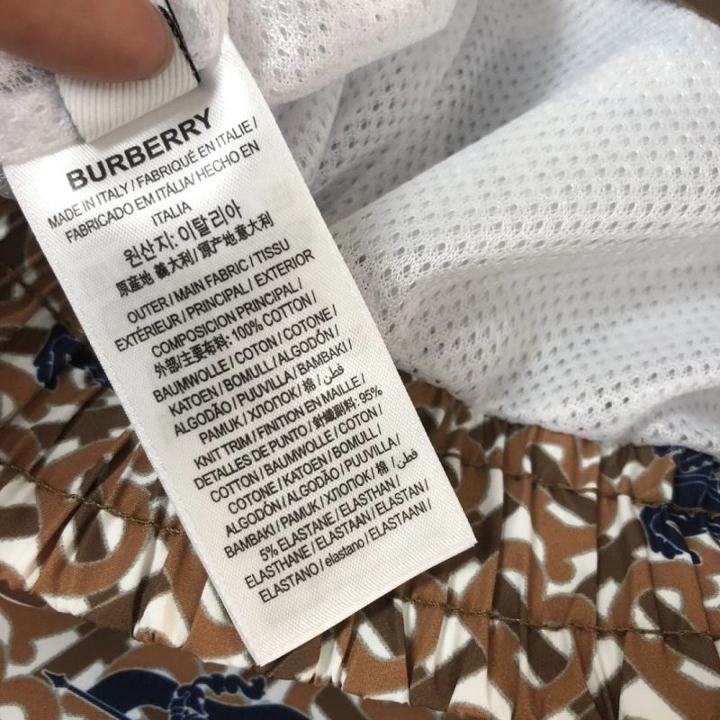 Real Burberry Short Pants