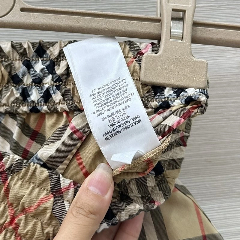 Real Burberry Short Pants