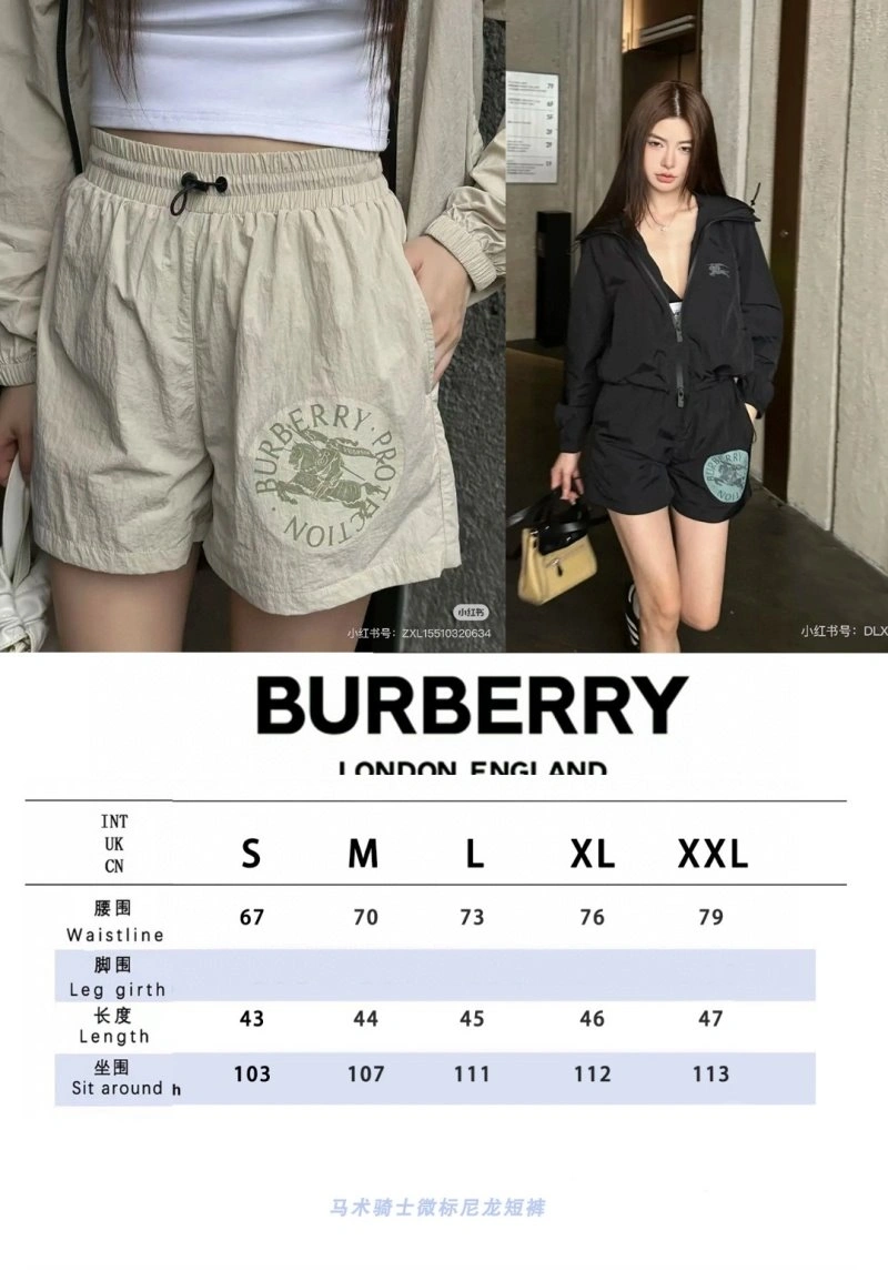 Value-priced Burberry Short Pants
