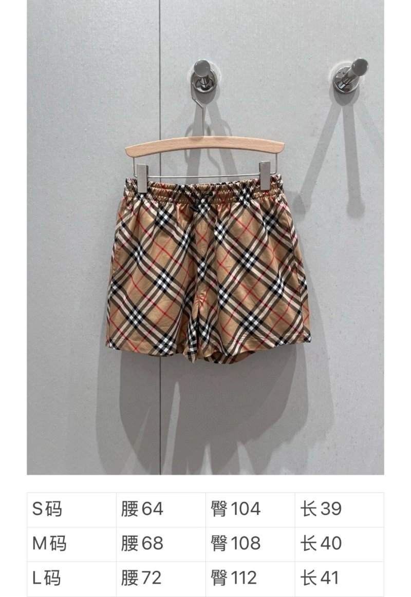Precise copy Burberry Short Pants