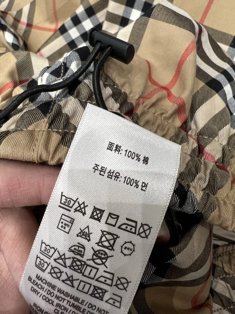 Precise copy Burberry Short Pants