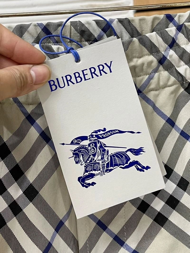 Real Burberry Short Pants