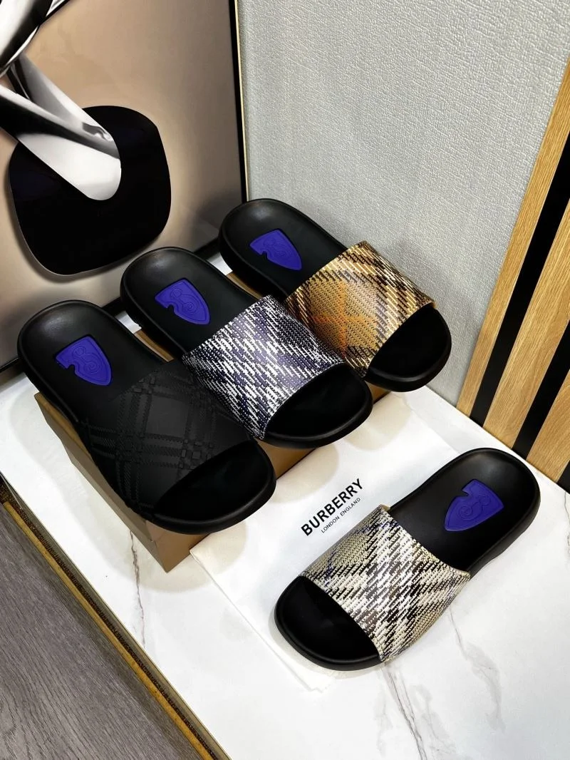 Brand-authenticated Burberry Slippers