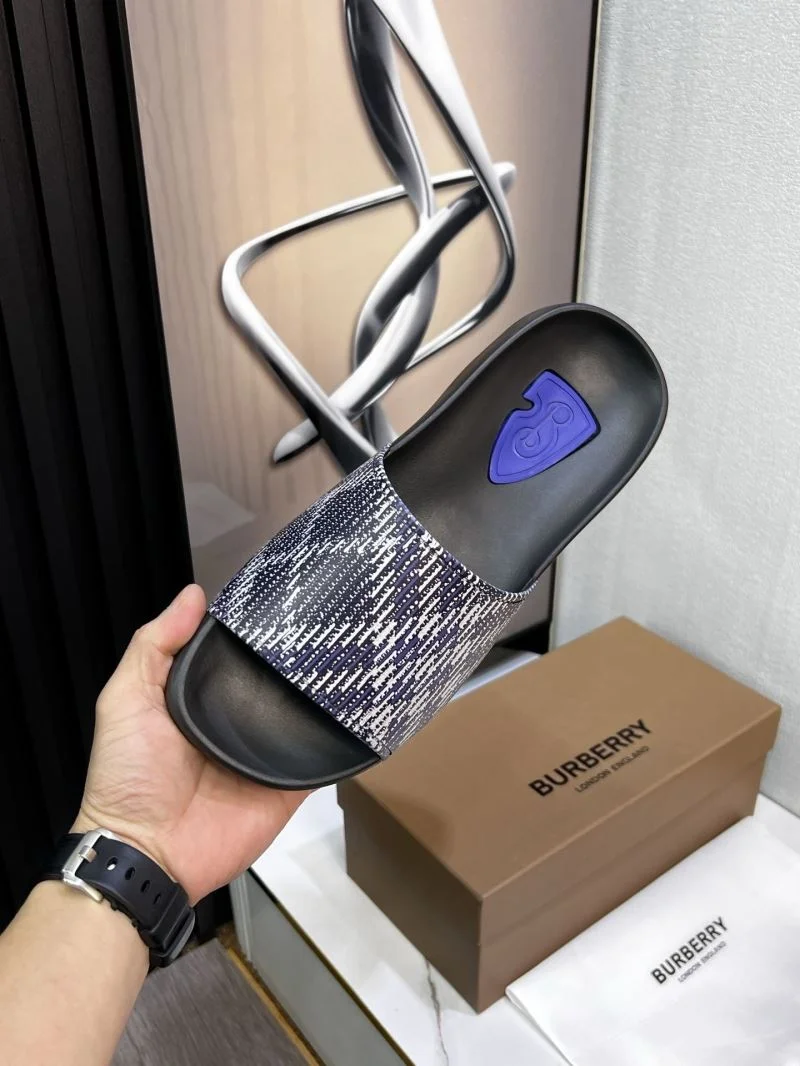 Brand-authenticated Burberry Slippers