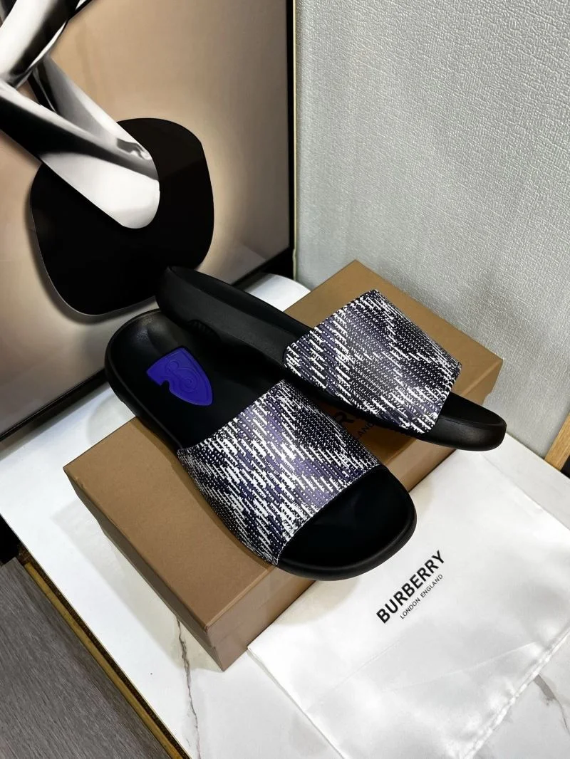 Brand-authenticated Burberry Slippers