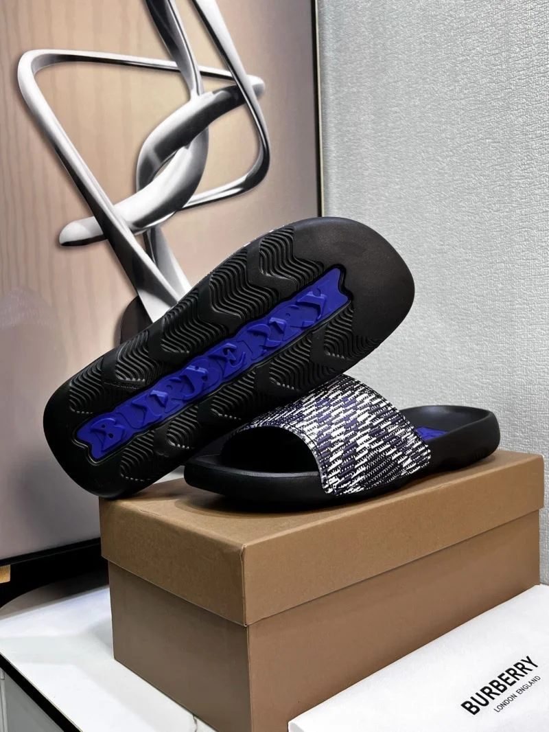 Brand-authenticated Burberry Slippers