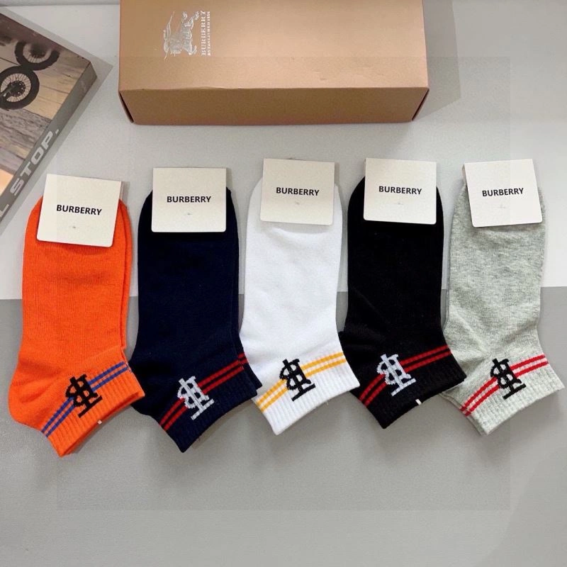Exact replica Burberry Socks