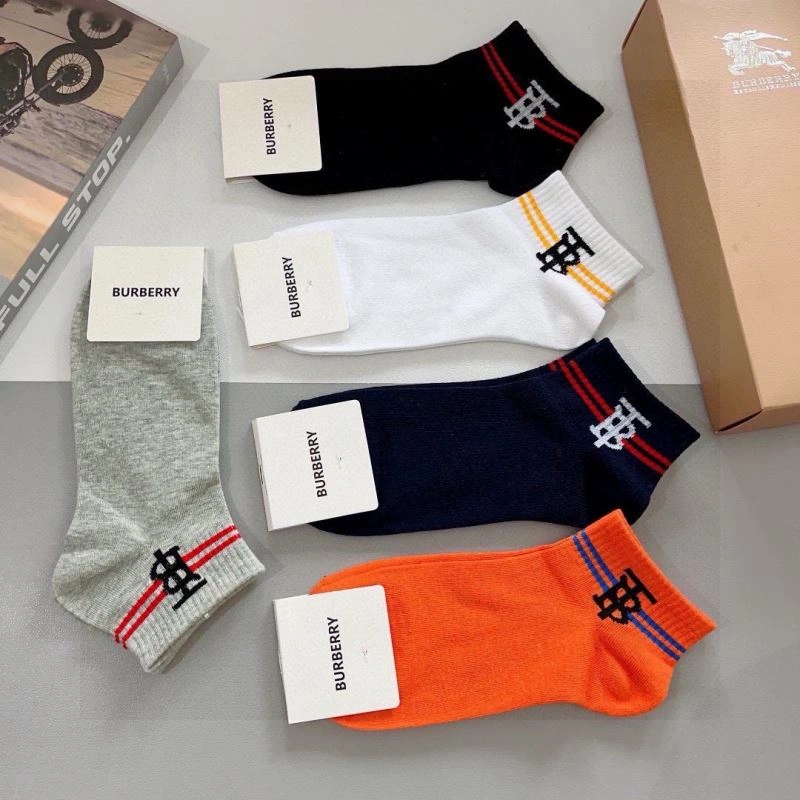 Exact replica Burberry Socks