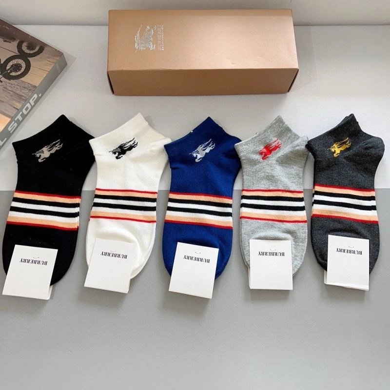 Precise copy Burberry Socks