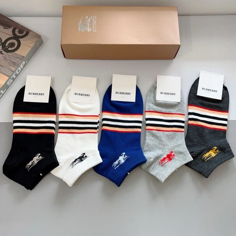 Precise copy Burberry Socks