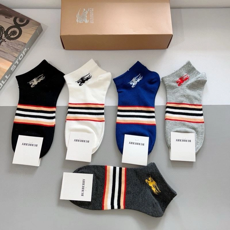 Precise copy Burberry Socks