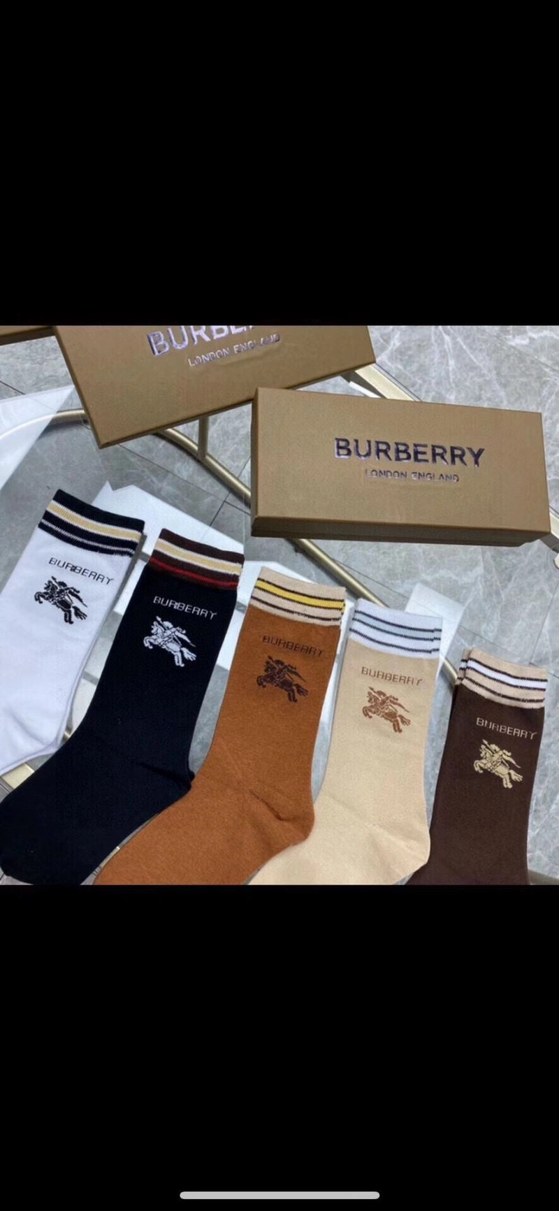 Accurate model Burberry Socks