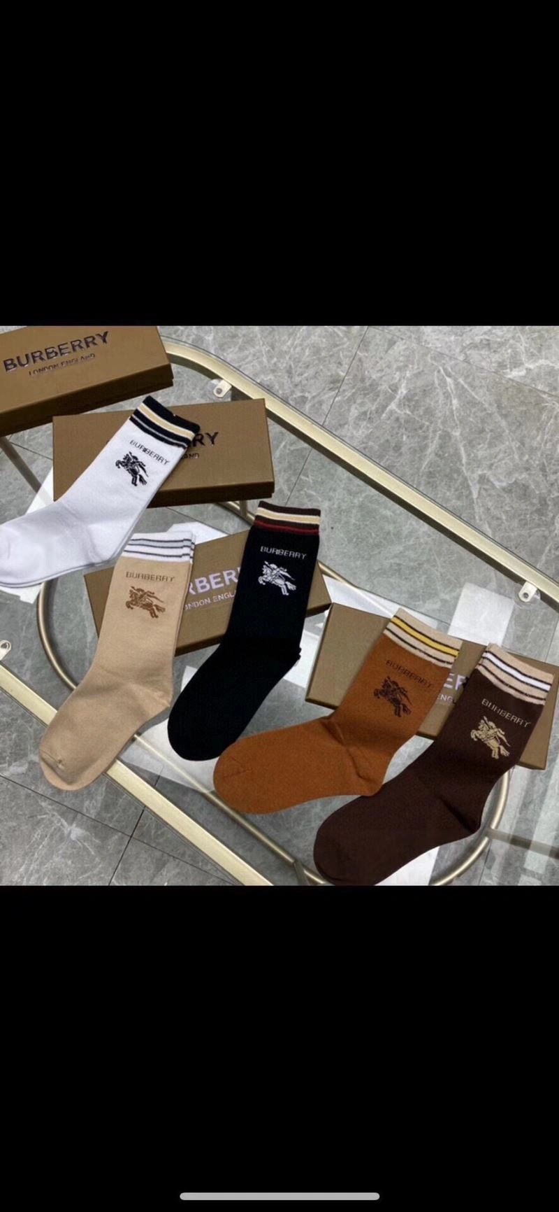Accurate model Burberry Socks