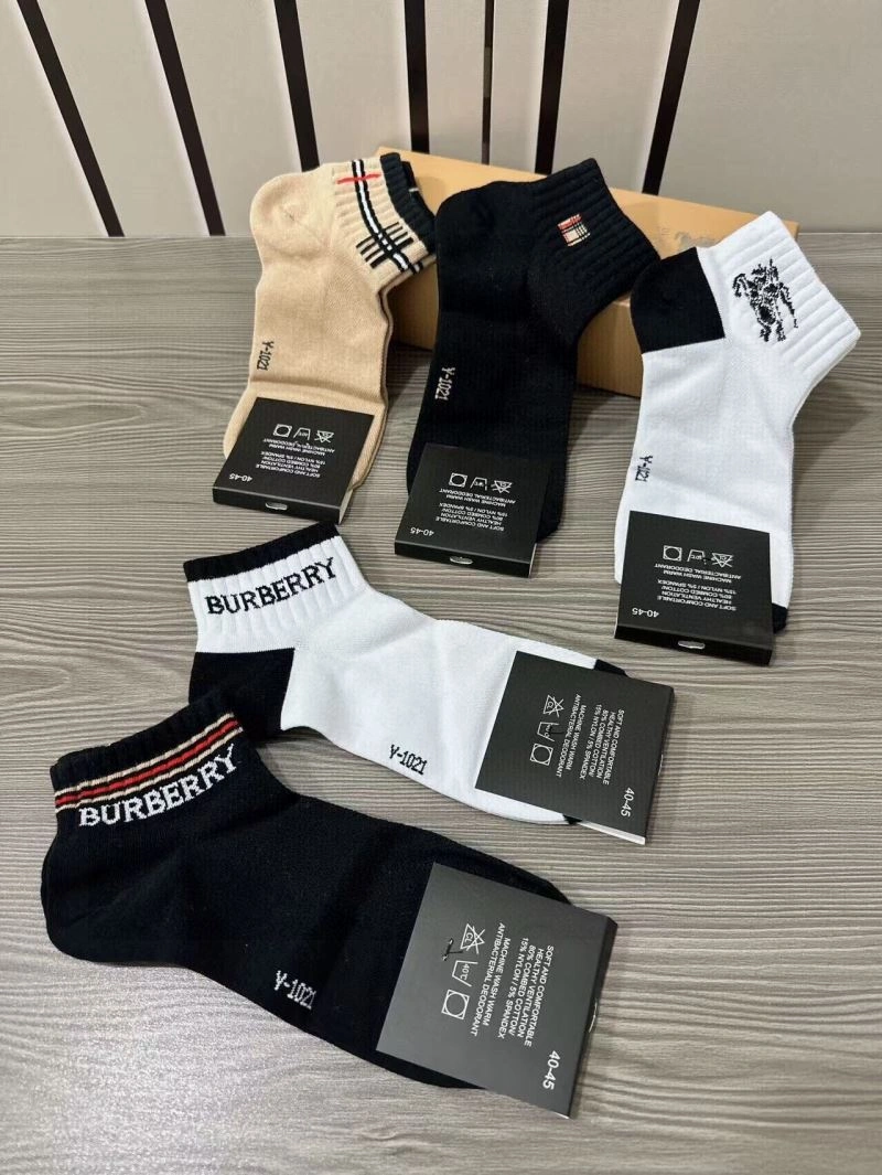 Legit Burberry Socks