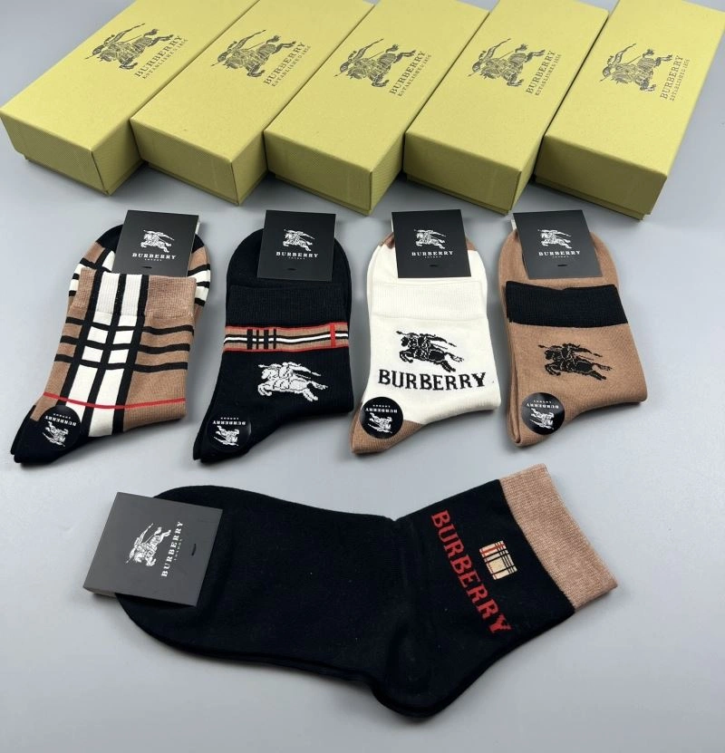 Factory-made Burberry Socks