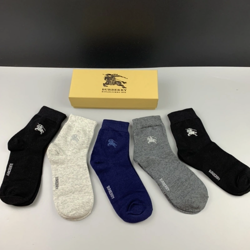 Exact replica Burberry Socks