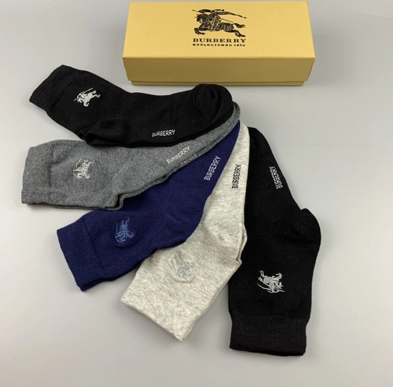 Exact replica Burberry Socks