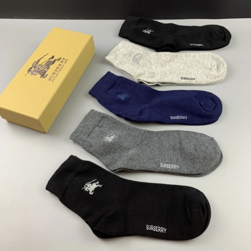 Exact replica Burberry Socks