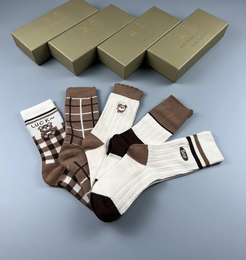 Brand-authenticated Burberry Socks