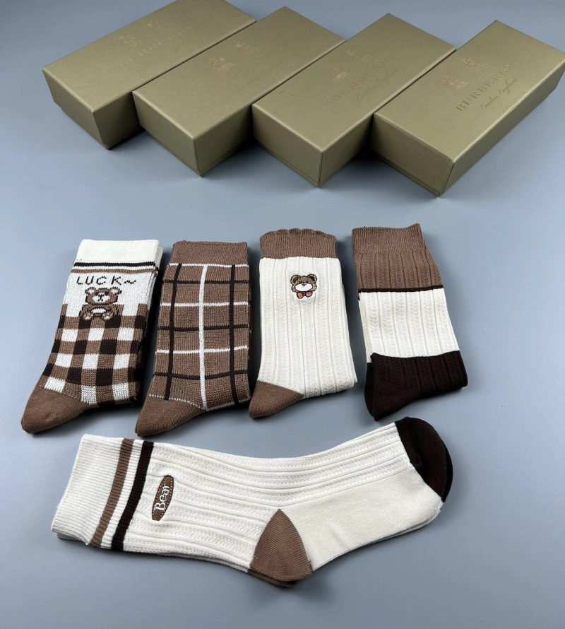 Brand-authenticated Burberry Socks