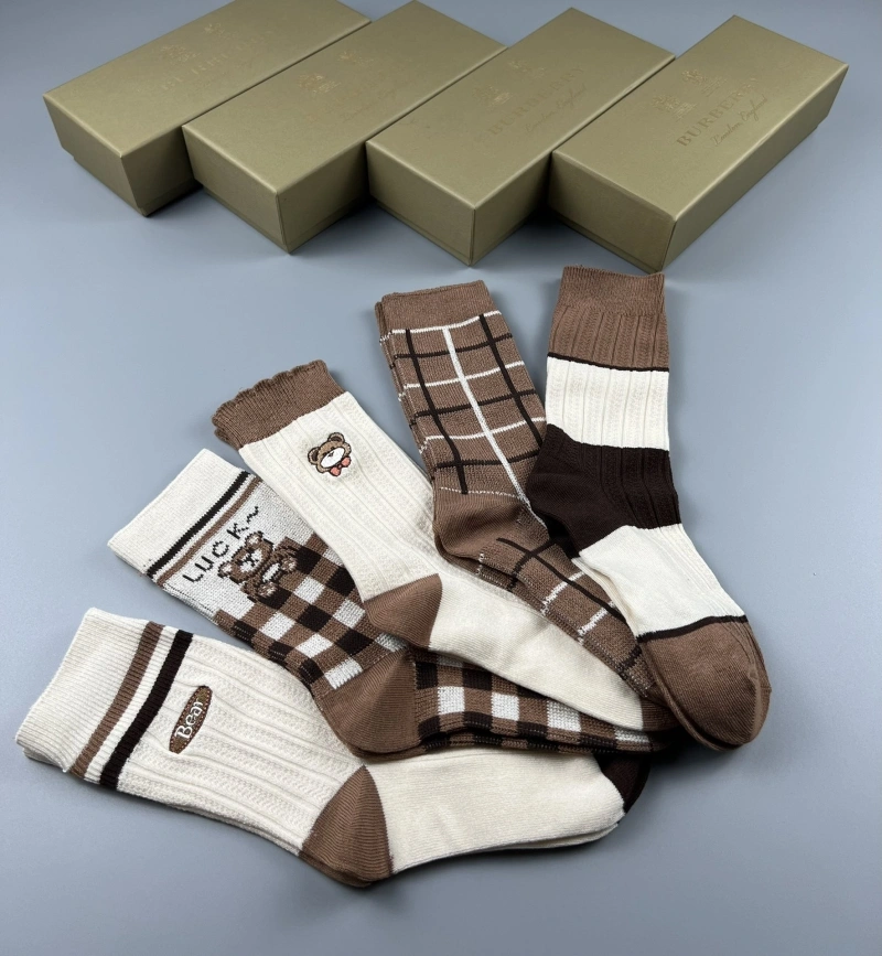 Brand-authenticated Burberry Socks