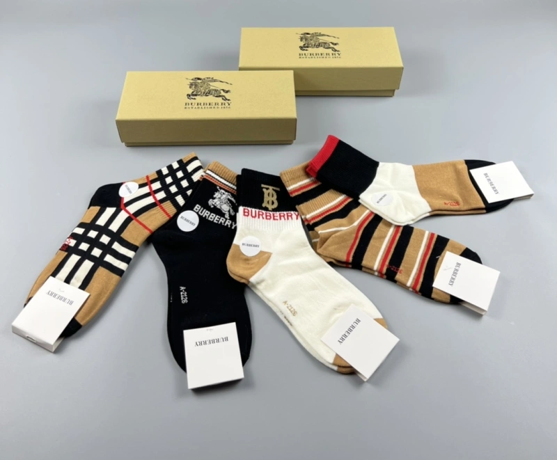 Legit Burberry Socks
