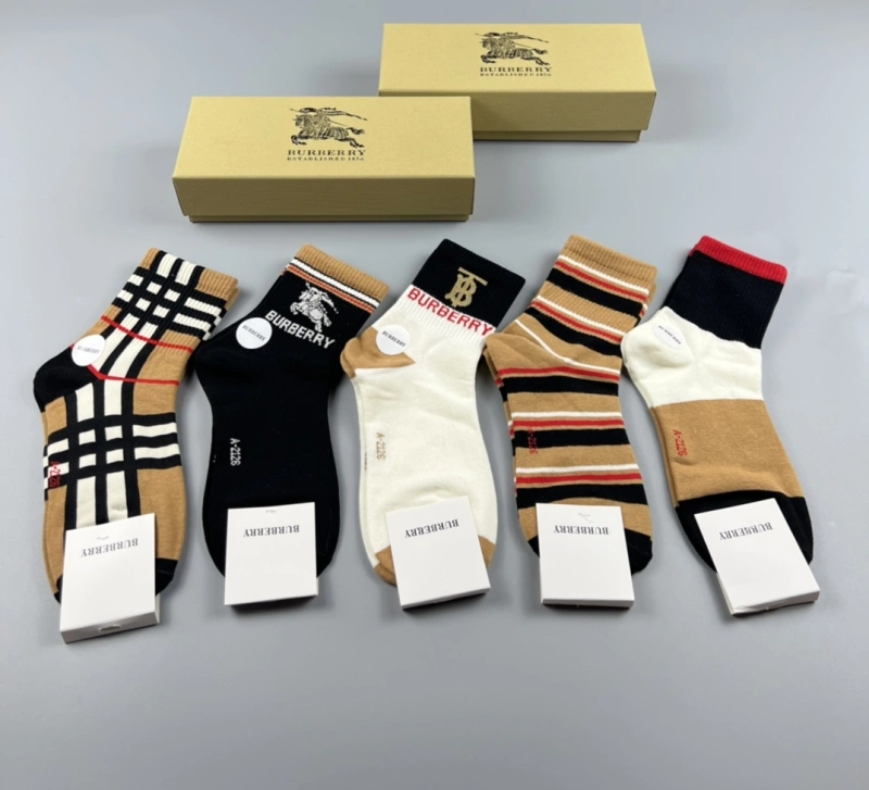 Legit Burberry Socks