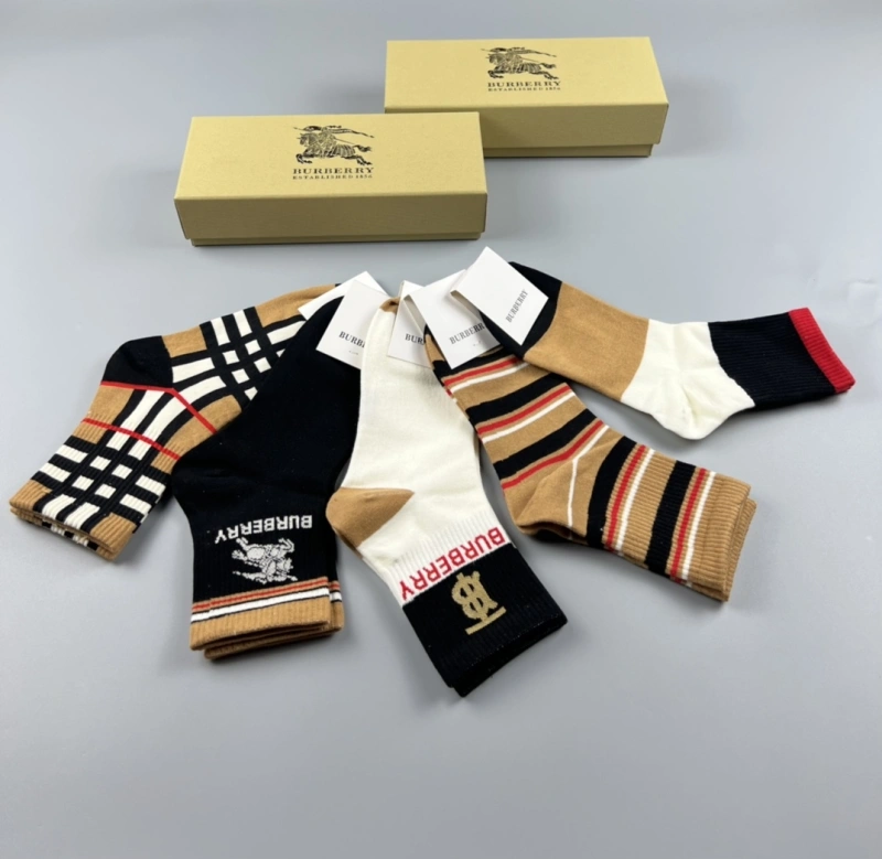 Legit Burberry Socks