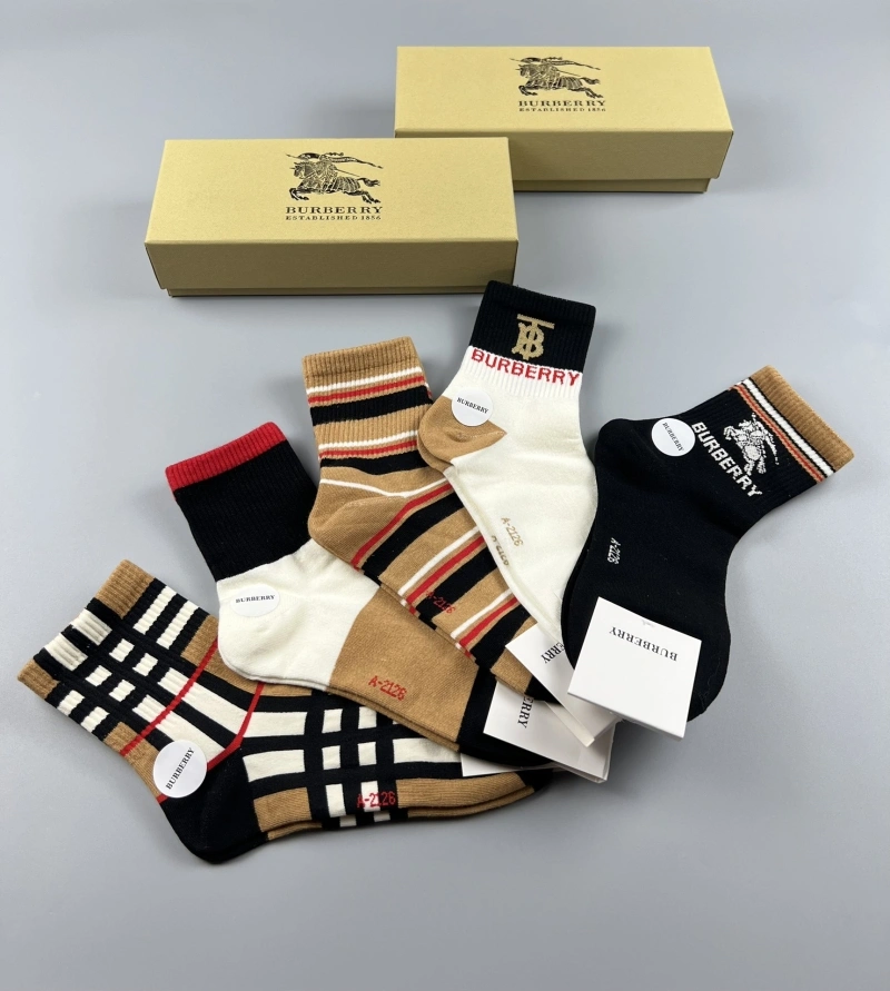 Legit Burberry Socks