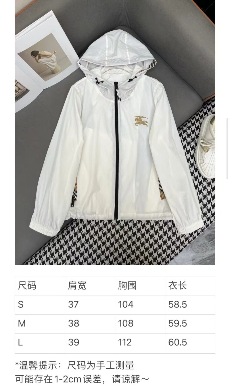 Value-priced Burberry Sunscreen Jacket