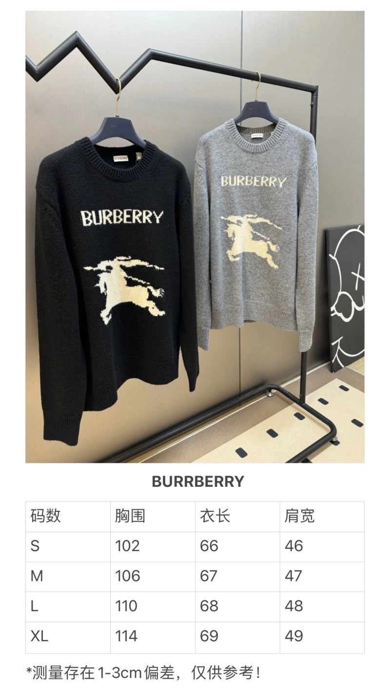 Indistinguishable Burberry Sweaters