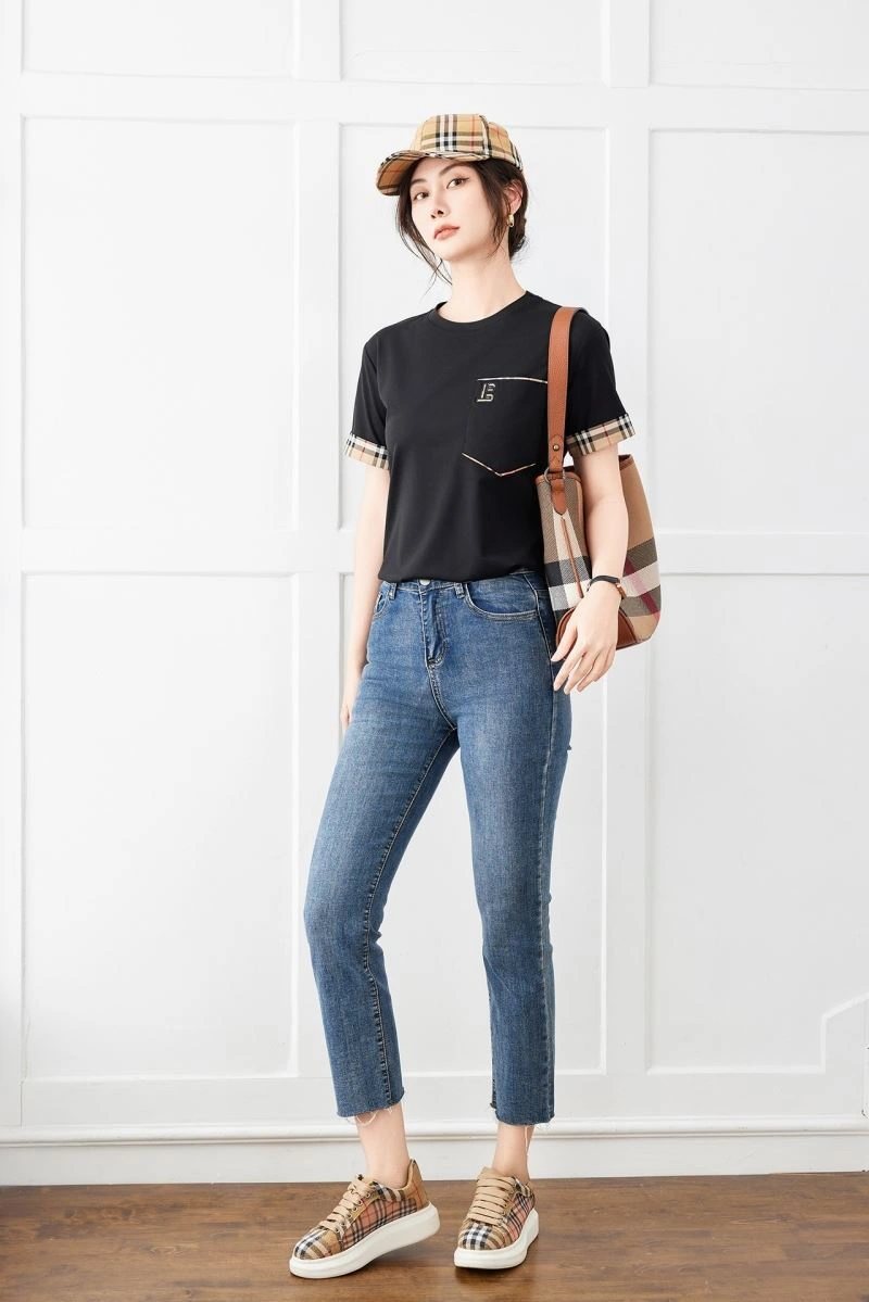 Precise copy Burberry T-Shirts