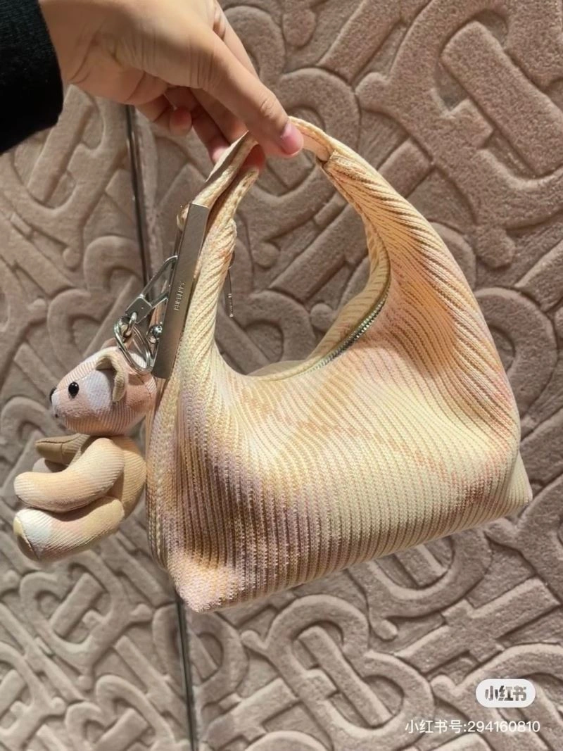Brand-authenticated Burberry Top Handle Bags