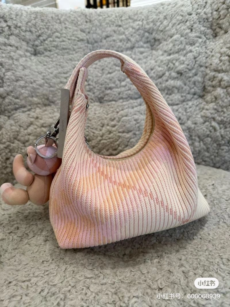 Brand-authenticated Burberry Top Handle Bags