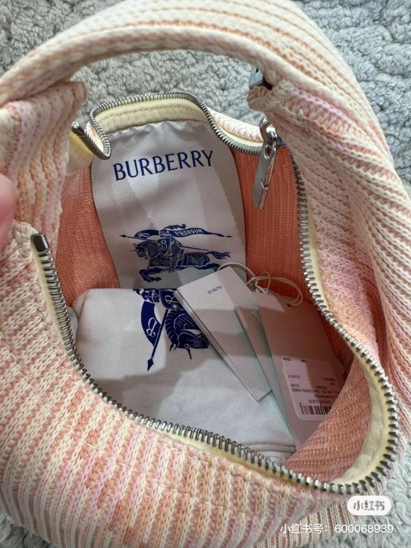 Brand-authenticated Burberry Top Handle Bags