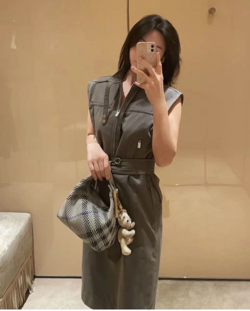 Factory-made Burberry Top Handle Bags