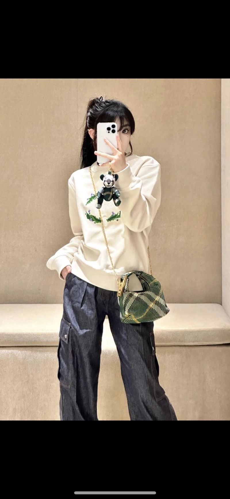 Official Burberry Top Handle Bags