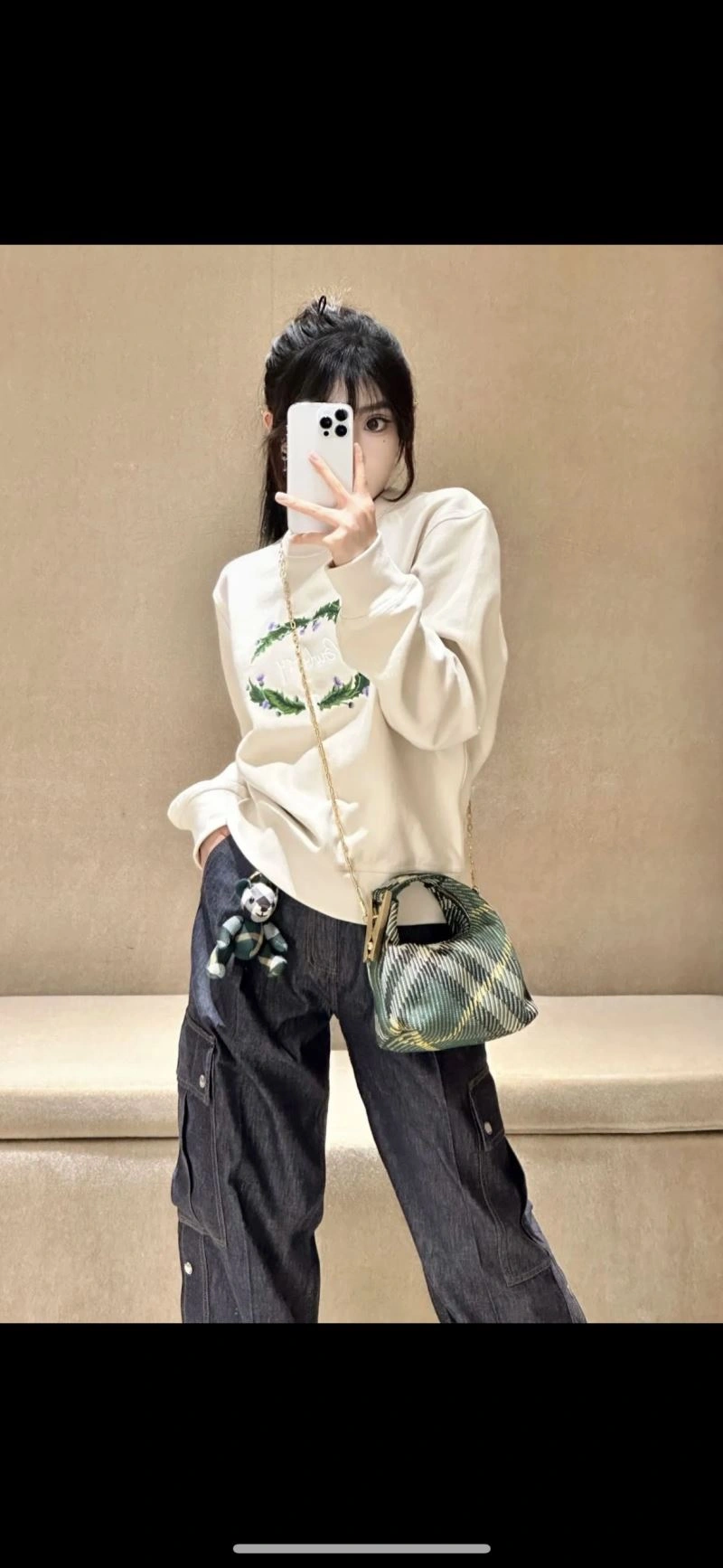 Official Burberry Top Handle Bags