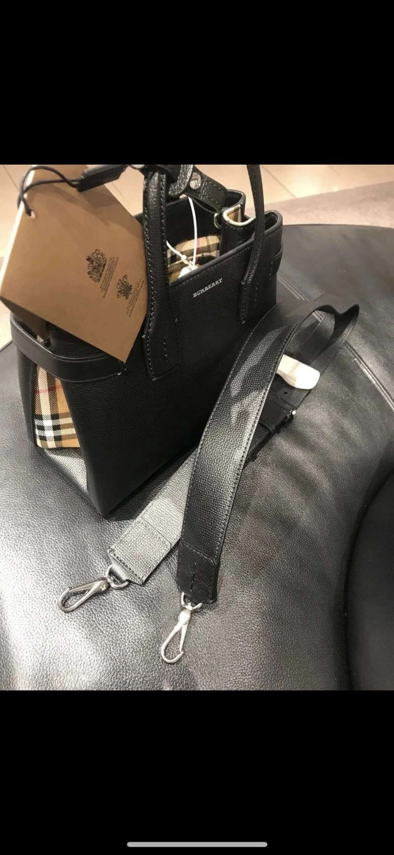 Discounted Burberry Top Handle Bags