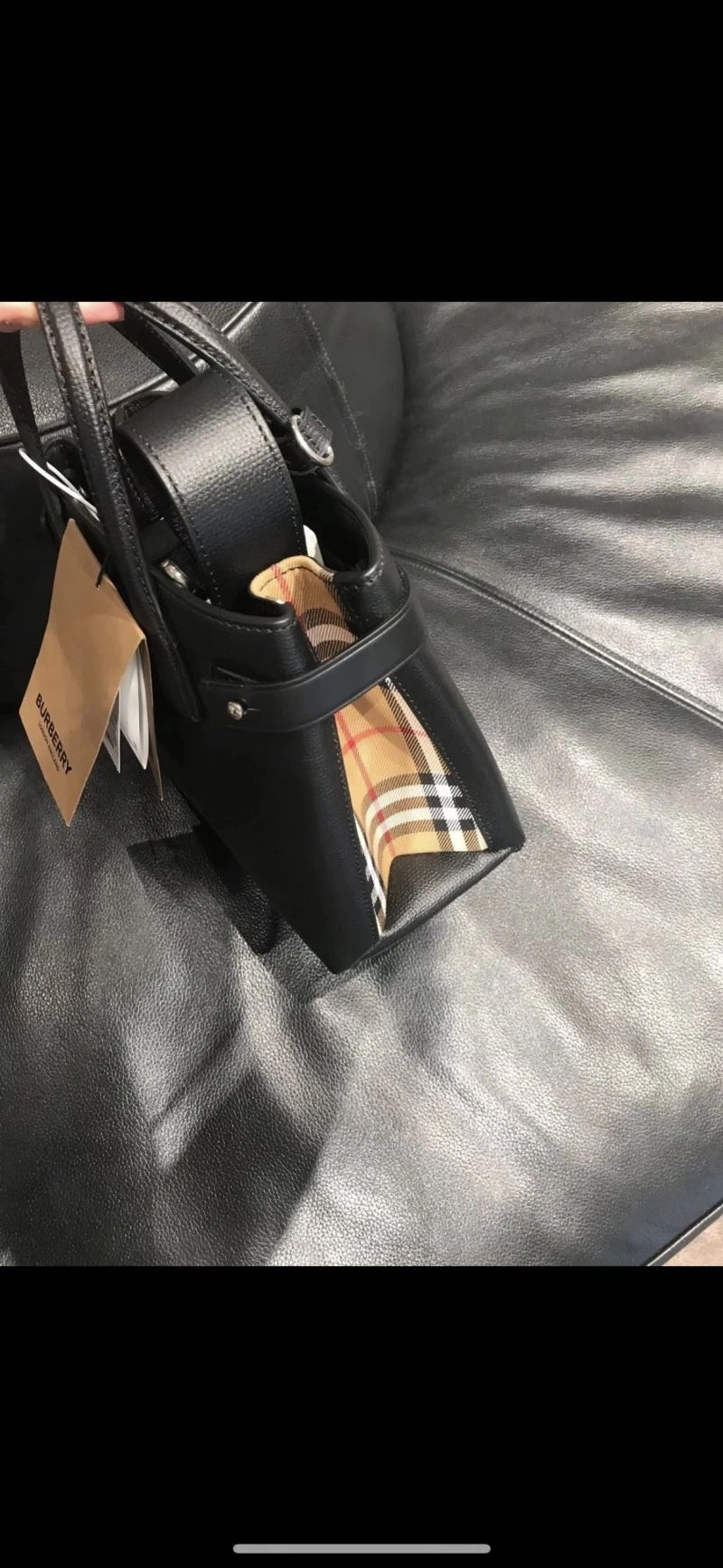 Discounted Burberry Top Handle Bags