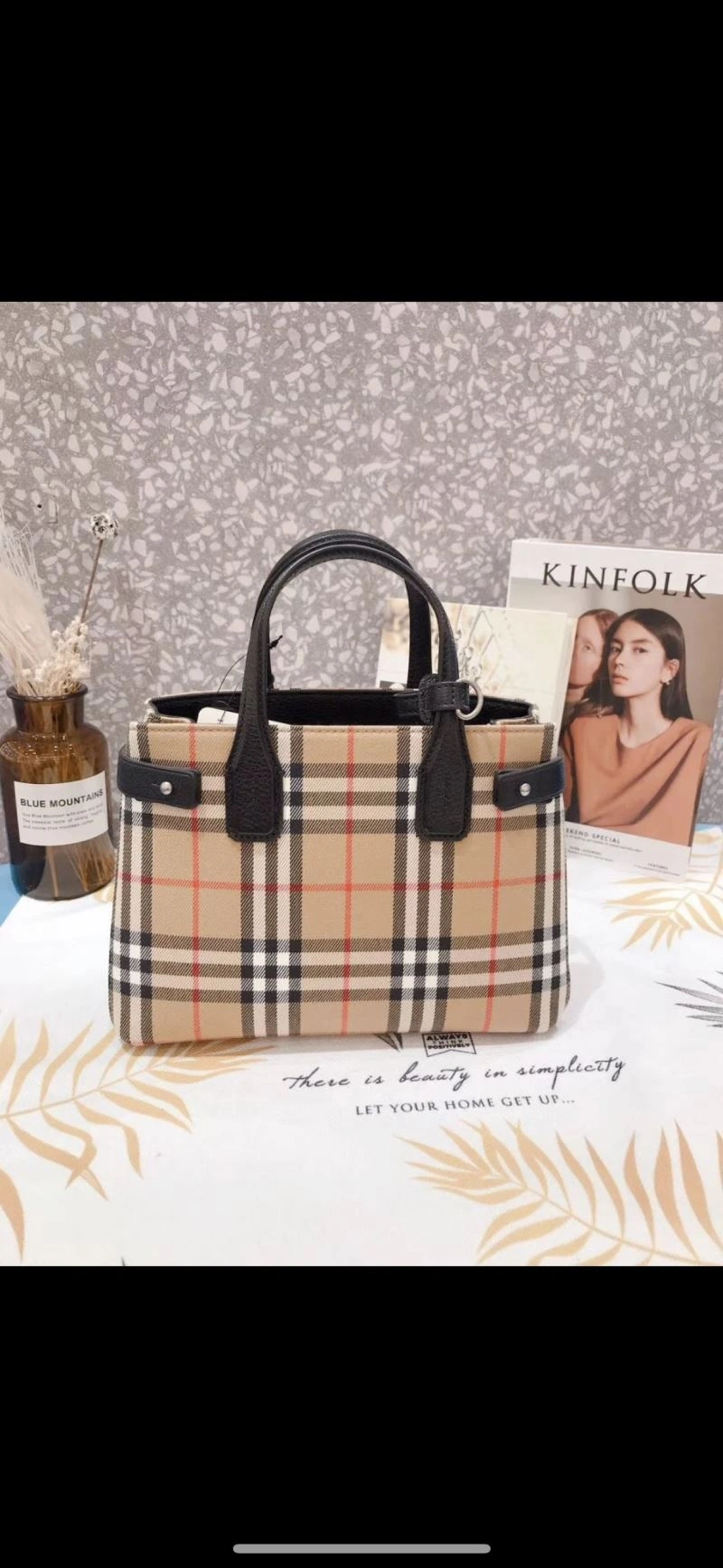 Bargain Burberry Top Handle Bags