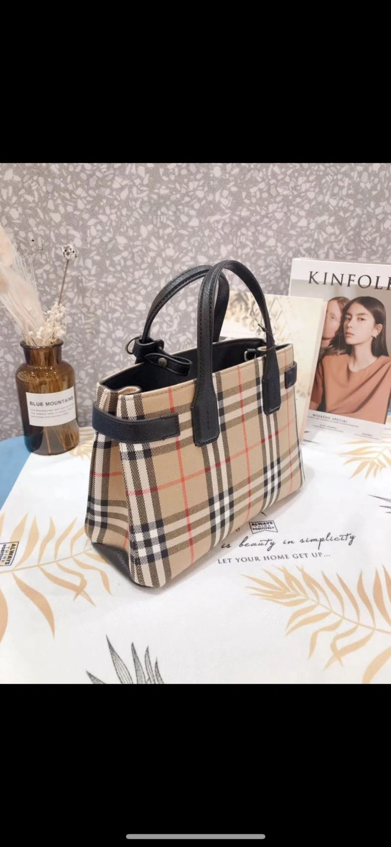 Bargain Burberry Top Handle Bags