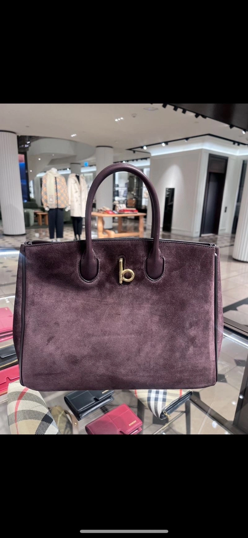 Bargain Burberry Top Handle Bags