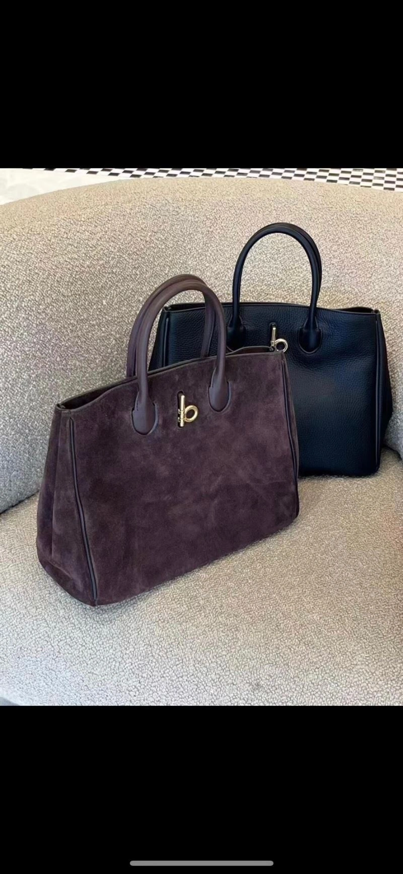 Bargain Burberry Top Handle Bags