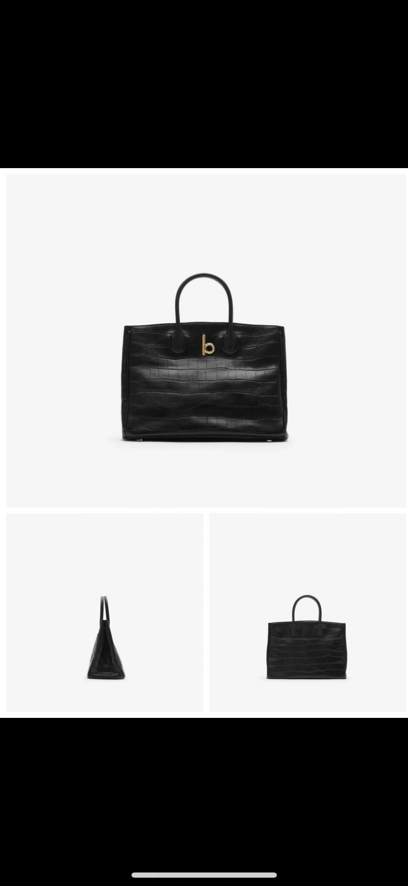 Affordable Burberry Top Handle Bags