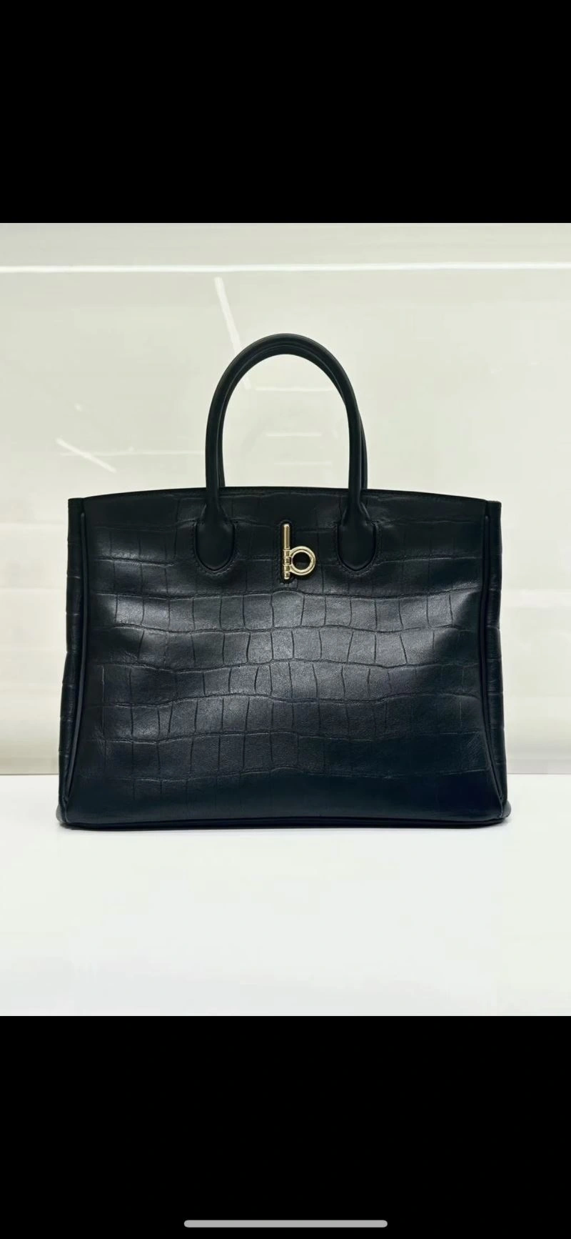 Affordable Burberry Top Handle Bags