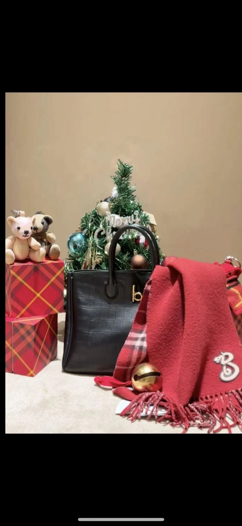 Affordable Burberry Top Handle Bags
